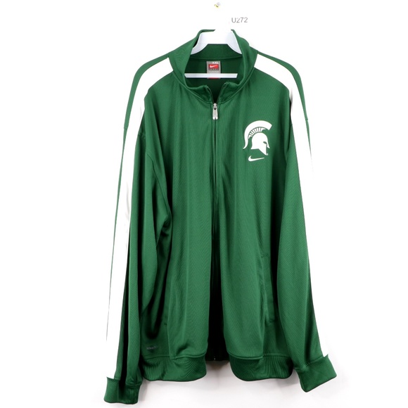 Nike | Jackets & Coats | Nike Michigan State University Spartans Jacket ...